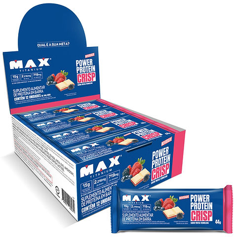 POWER PROTEIN CRIPS 44G /12 unidades – V&A FITNESS
